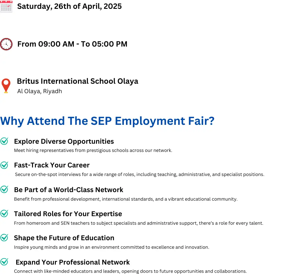 SEP Events – Spark Education Platform